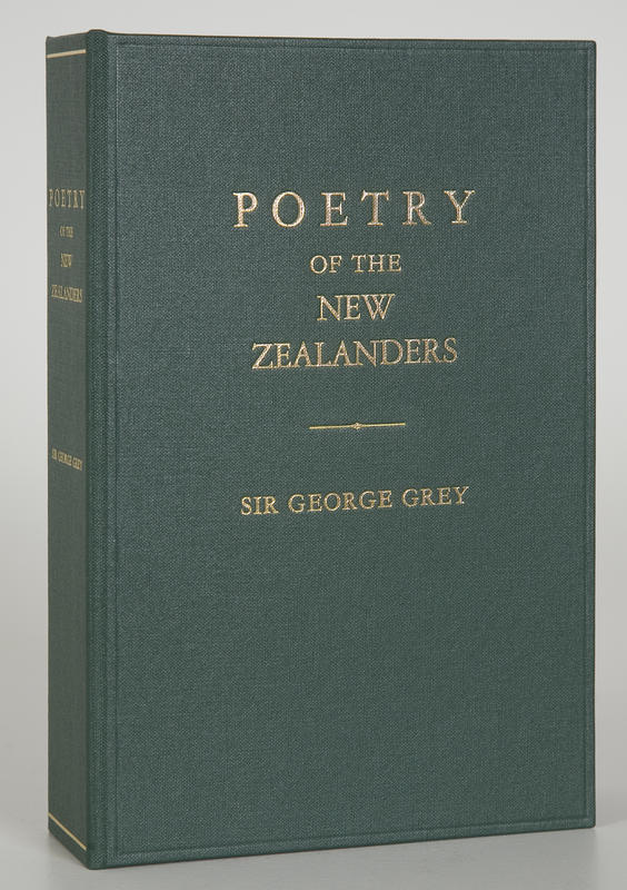 Book - Poetry Of The New Zealanders - Waikato Museum