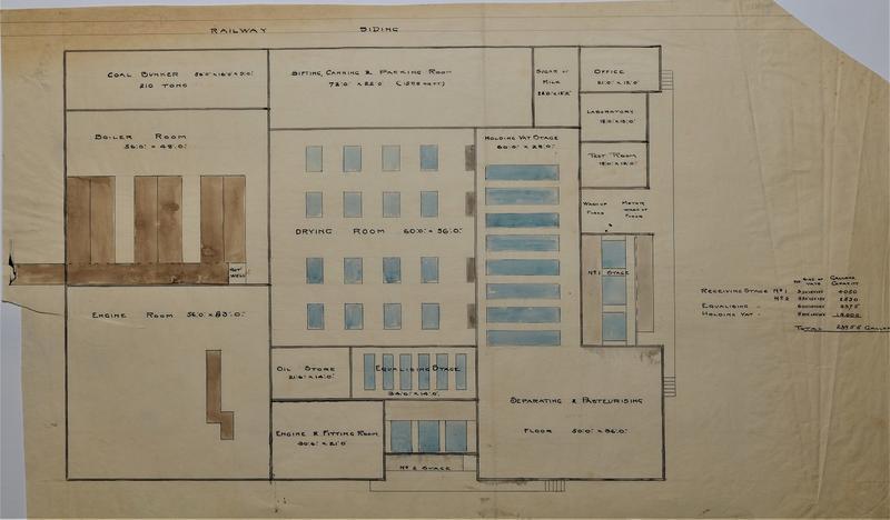 Architectural plans - Dairy Factory Floor Plans - Te Whare Taonga o ...