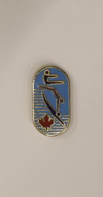 Canadian Diving Pin - Te Whare Taonga o Waikato Museum & Gallery