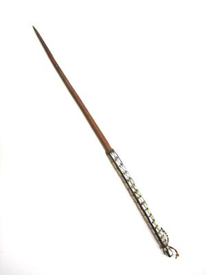 Inlaid piece of wood - Te Whare Taonga o Waikato Museum & Gallery