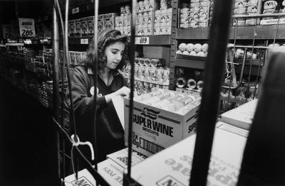 Sharon Hayden Restocks Supermarket Shelves - Te Whare Taonga o Waikato ...