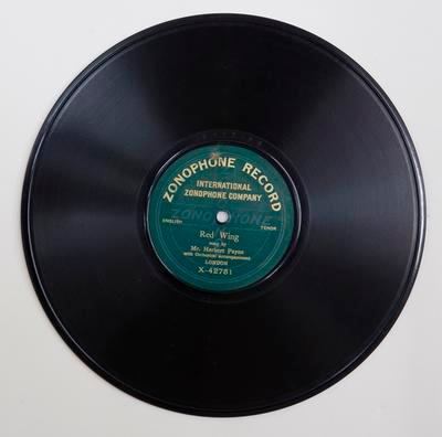 Record- "Red Wing" - Te Whare Taonga o Waikato Museum & Gallery