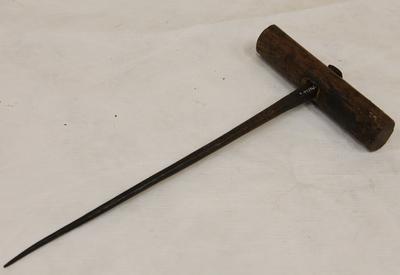 Drawbore pin - Waikato Museum