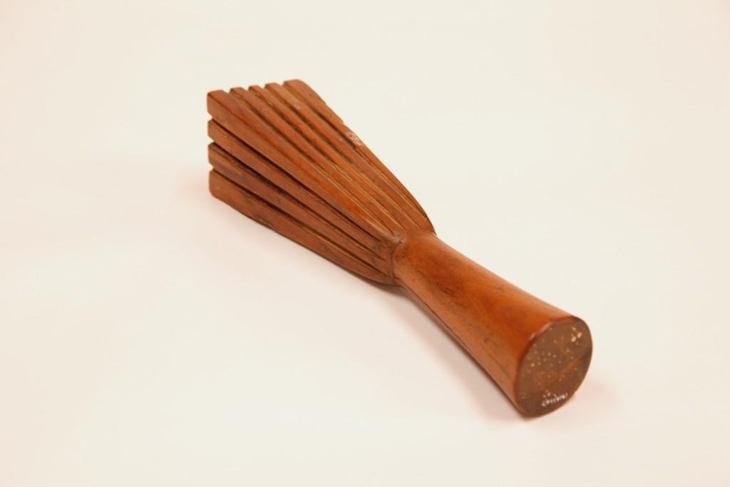 Bark cloth beater - Te Whare Taonga o Waikato Museum & Gallery